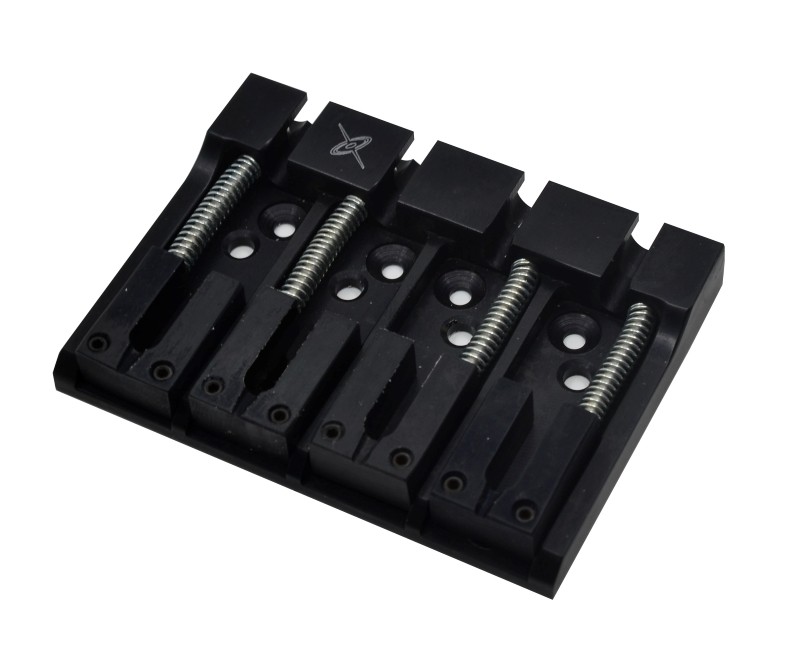Nova Guitar Parts NBN 4-K 4-string Bass Bridge, Black - Guitar & Bass ...