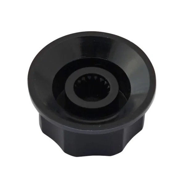 Hosco KB-170S Control Knob (Metric size) Black - Guitar & Bass Parts ...